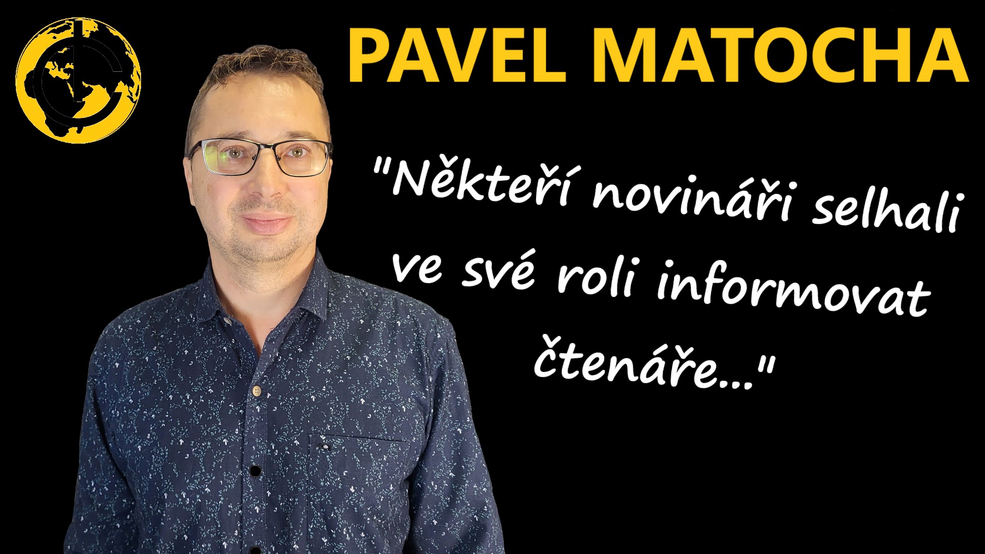 PAVEL MATOCHA - rozhovor o volbě ředitele ČT, šachách a "dezinformacích ...